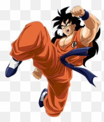 Dragon Ball Character Yamcha With Sword Png - free transparent png ...