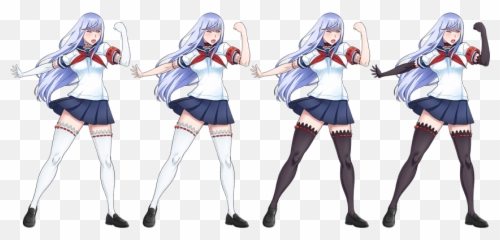 Yandere Simulator Full Body Png Image - Yandere Sim Uniform Style ...