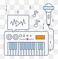 Gene Belcher Keyboard Png Image Music - free transparent png images ...