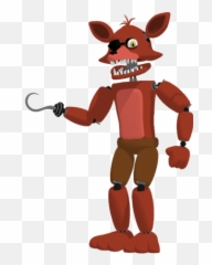 Unwithered Foxy In Fnaf World Clipart - Fnaf World Withered Foxy Png ...