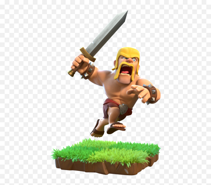Download Clash Of Clans Barbarian Png - Transparent Png Troops Clash Of ...