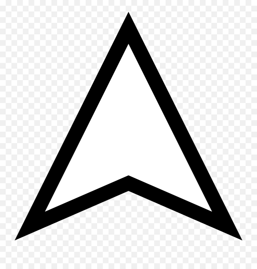 Filewhite Arrow Upsvg Wikimedia Commons Arrow Icon Google Map Png 