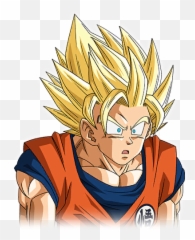 Face - Dragon Ball Z Goku Clipart Png,Goku Face Png - free transparent ...