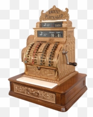 Cashier Cash Register Money Computer - Cashier Clipart Png,Cash ...