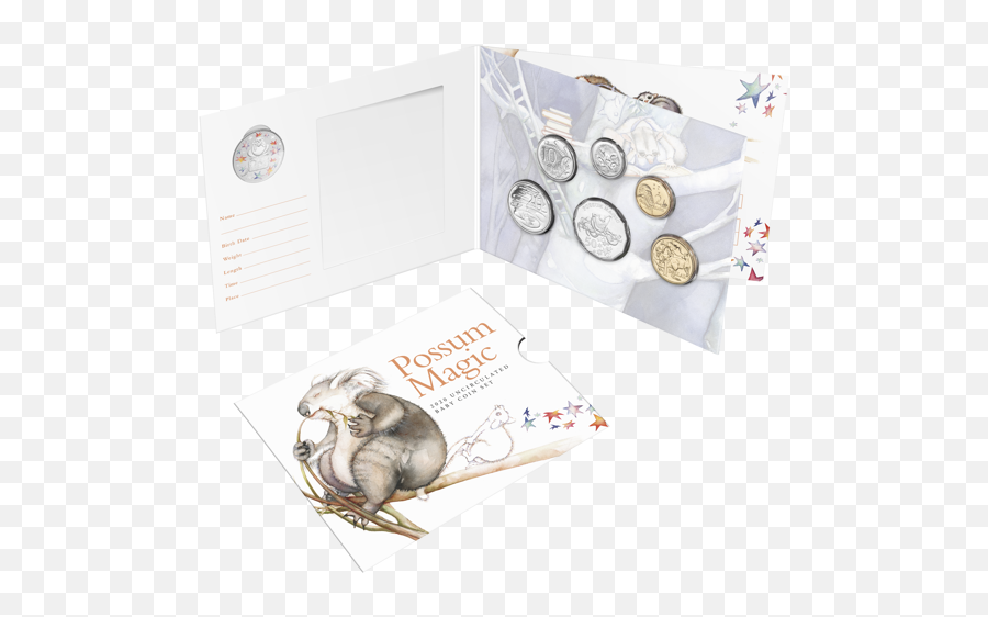 Possum Magic Uncirculated Baby Set - 2020 Baby Coin Set Png,Possum ...