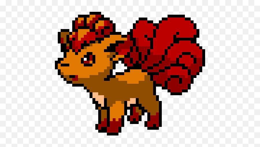 Download Vulpix - 16 Bit Pokemon Sprite Full Size Png Vulpix Pixel Art ...