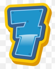 7 Number - Glitter Number 7 Png,Number 7 Png - free transparent png ...