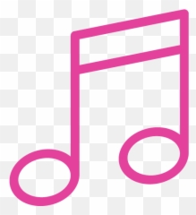 Quaver Music And Multimedia Player Song - Clipart Pink Music Notes Png ...