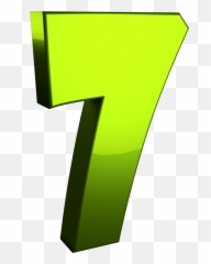 7 Number - Glitter Number 7 Png,Number 7 Png - free transparent png ...
