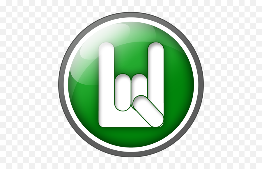 Green Rock Style Icon Png Transparent Background Free Stylish - free ...