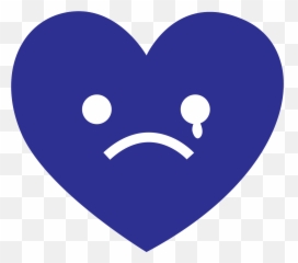 Blue Heart Hearts Emoji Apple Sticker By Kristen - Iphone Blue Heart ...