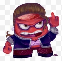 Anger Yelling Transparent Png - Inside Out Characters Surprised,Anger ...