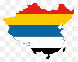 Collection Of Free Dynasties - Qing Empire Flag Map Clipart Qing ...