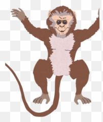 Circus Monkey Transparent Png - Vintage Circus Monkey Clipart,Monkey ...