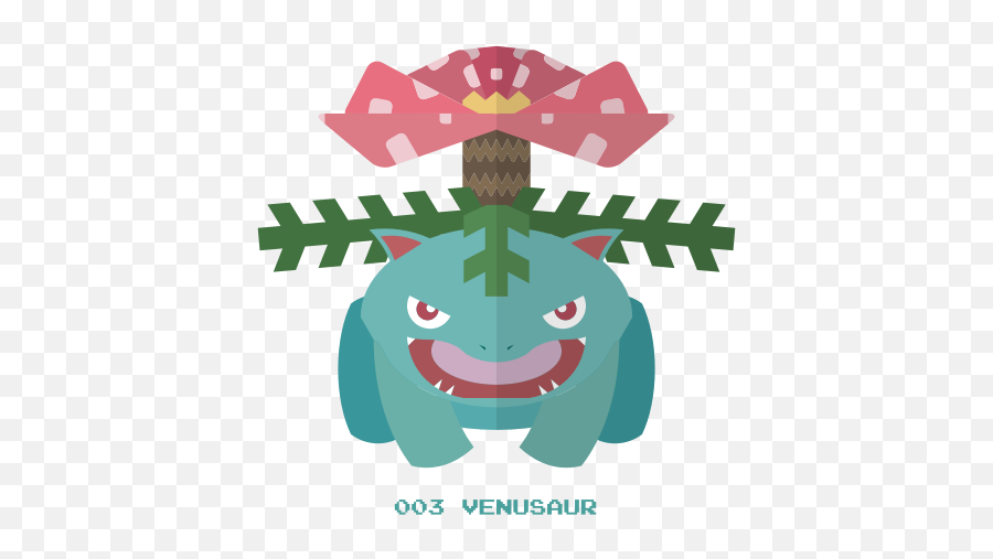 Grass Kanto Pokemon Venasaur Icon - Illustration Png,Venusaur Png ...
