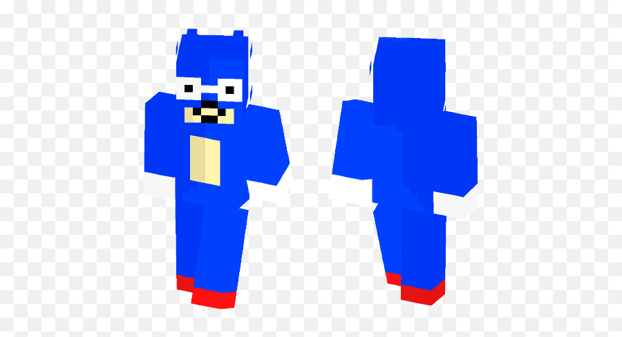 Download Sanic Minecraft Skin For Free Superminecraftskins - Rick ...