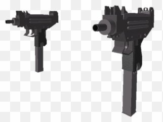 Download Hd Smgw 2 - Silenced Uzi Transparent Png Image L4d2 Guns,Uzi ...
