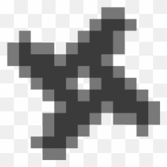 Download Ninja Star - Pixel Heart Png Image With No Baby Yoda Pixel Gif ...