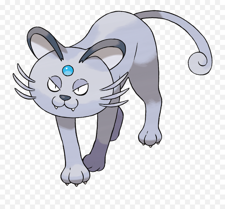 Regional Variant Pokémon Alolan Raticate Persian And Muk - Persian ...