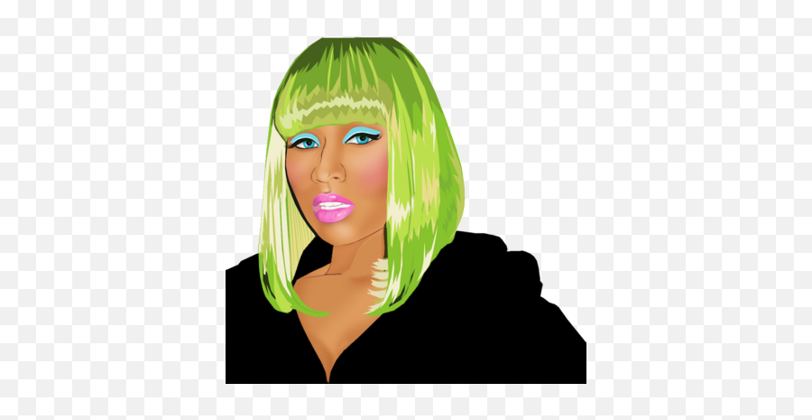 Free Nicki Minaj Psd Vector Graphic - Vectorhqcom Illustration Png ...