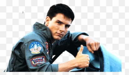 Top Gun - Tom Cruise Top Gun Jacket Transparent Png Flight Jacket With ...