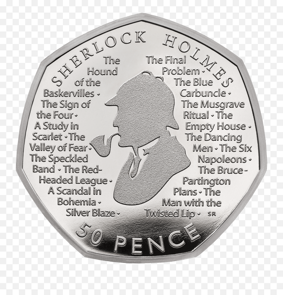 New 50p And 2 Coins To Launch This Year Featuring Sherlock Png Coin ...