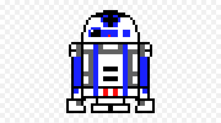 R2d2 Pixel Art Maker - Clip Art Png,R2d2 Png - free transparent png ...