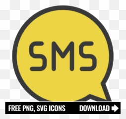 Download Sms Icon Monk Flat Style - Sms Icon In Circle Png,Msg Icon ...