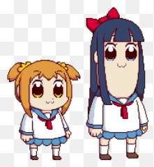 Popuko Y Pipimi Lemon Png Pop Team Epic Transparent - free transparent ...