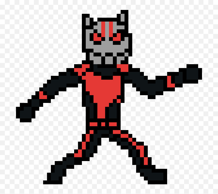 Pixilart - Ant Man Run Iii By Pixellord12 Ant Man Pixel Art Png,Antman ...