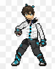 Pokemon Trainer - Pokemon Trainer Blue Fanart Png,Pokemon Trainer ...
