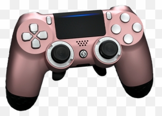 Ps4 Controller Wave Blue Back Shell - Back Of A Ps4 Controller Png,Ps4 ...