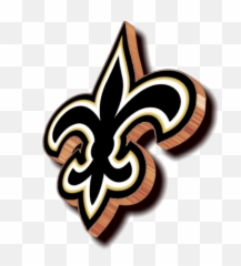 Fleur De Lis New Orleans Saints Symbol - Fleur De Lis Clipart Png ...