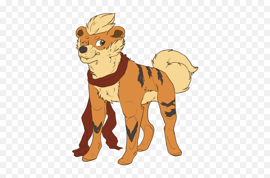 Doki The Growlithe Outskirt - Orre Cartoon Png,Growlithe Png - free ...