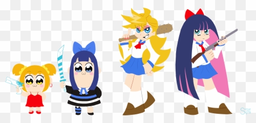 Popuko Y Pipimi Lemon Png Pop Team Epic Transparent - free transparent ...