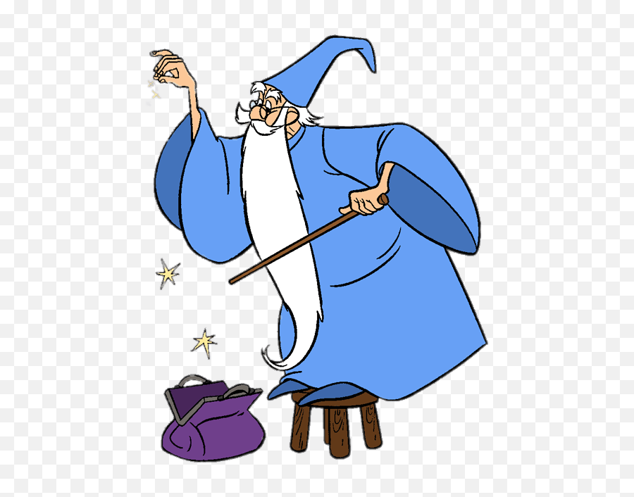 Merlin The Magician Transparent Png - Stickpng Merlin Png,Magician Png ...
