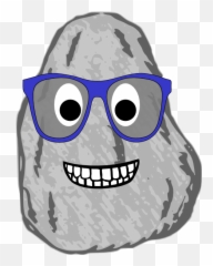 Pet Rock Clip Art - Pet Rock Png,Rock Clipart Transparent - free ...