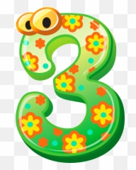 3 Number Png Royalty - Transparent Background 3 Png,Number 3 Png - free ...