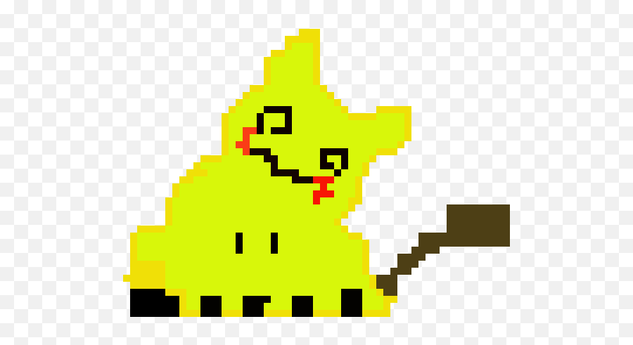Mimikyu Pixel Art Maker - Cartoon Png,Mimikyu Png - free transparent ...