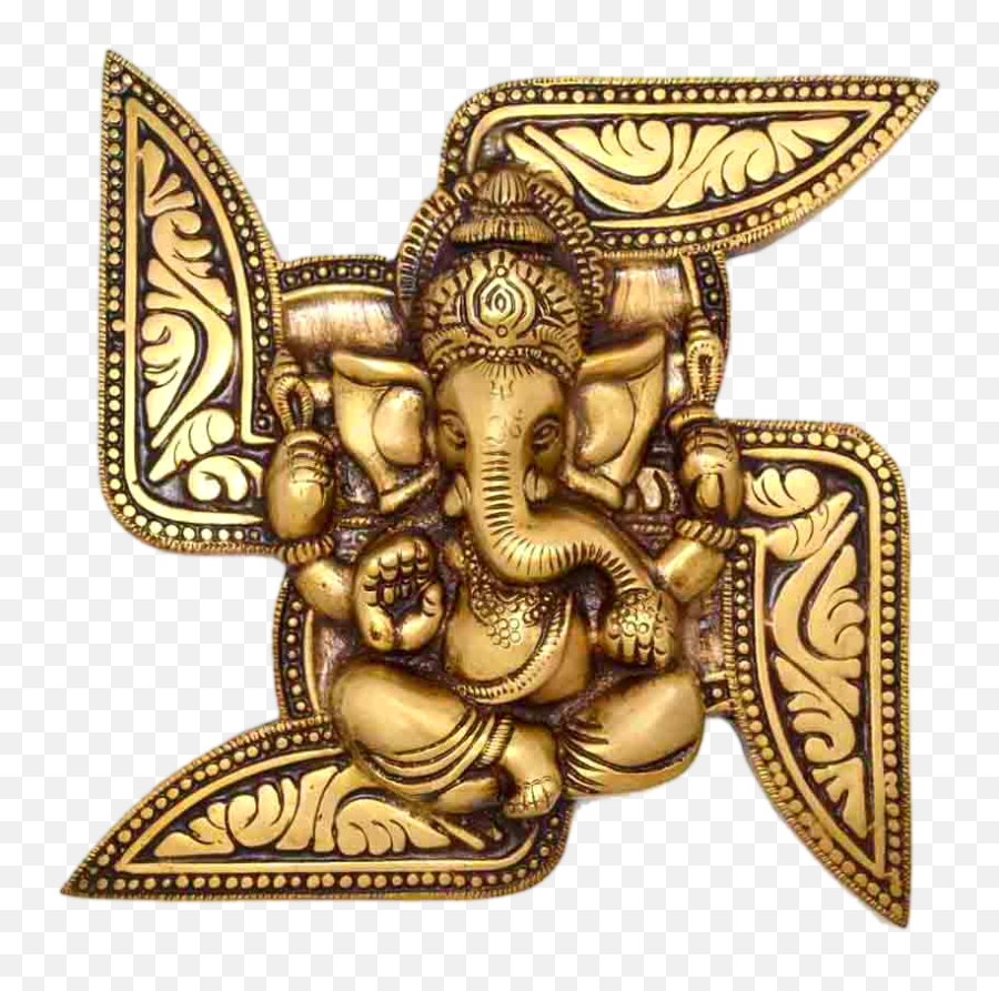 Ganesha Swastik Pictures Free Download - Transparent Golden Swastik Png ...
