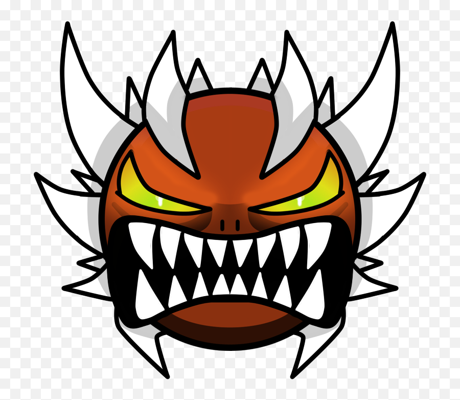 Impossible Fan Art By Geometry Dash Extreme Demon Png Demon Face Png Impossible Fan Art By Geometry Dash Extreme Demon Png Demon Face Png