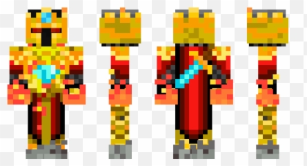 Lava Pickaxe - Minecraft Red Diamond Pickaxe Png,Minecraft Lava Png ...