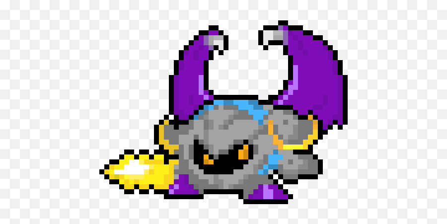 Meta Knight Pixel Art Maker - Fictional Character Png,Meta Knight Png ...