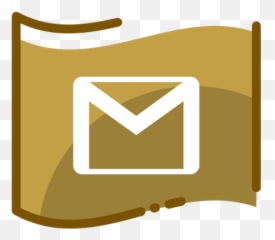 Computer Gmail Email Icons Free Png Hq - Envelope In Red Circle,Gmail ...