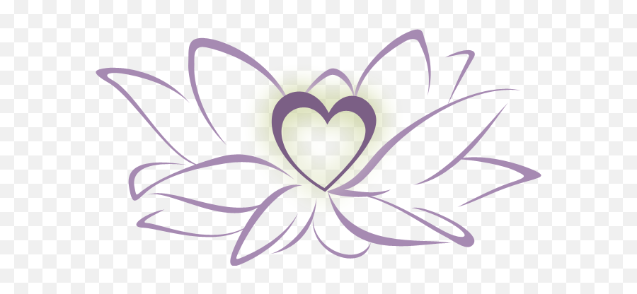 Lotus Heart - Lotus Flower With Heart Png,Lotus Png - free transparent ...