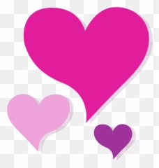 Pink Purple Heart Png Clip Arts For Web - Pink And Purple Hearts,Purple ...