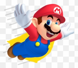 Red Star Mario - Super Smash Bros Mario Drawing Png,Mario Star Png ...