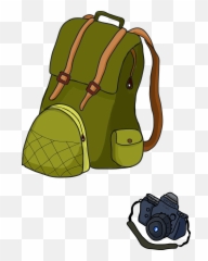 Black Backpack Clip Art - Back Pack Clip Art Black And White Png ...