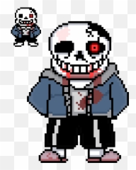 Scratch Studio - Sans With Bow Studio Sans Sprite Png,Sans Head Png ...