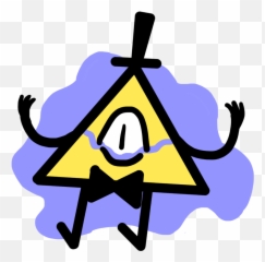 Gravity Falls Bill Cipher Sticker - Gravity Falls Bill Eye Png,Bill ...